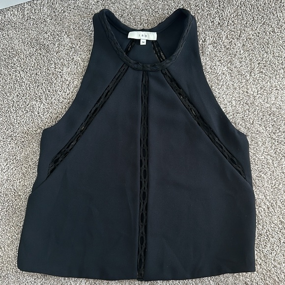 IRO | Tops | Iro Buddy Eyelet Trim Crop Tank | Poshmark